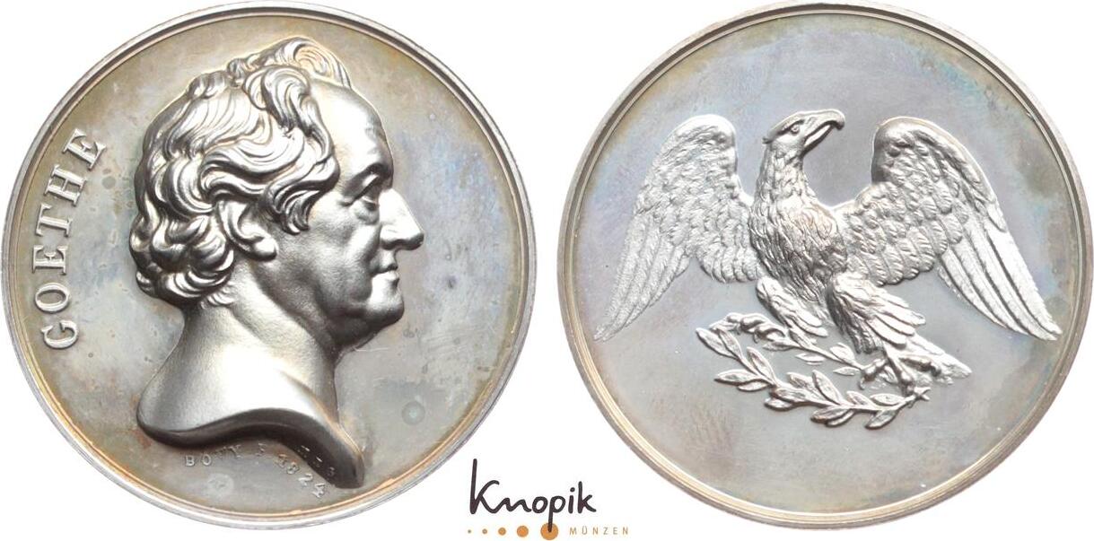 Medailleure Silbermedaille König, Helmut. etwas angelaufen, BU | MA-Shops