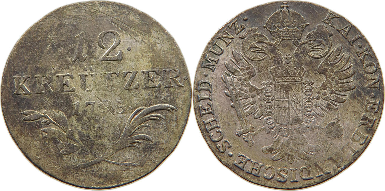 Haus Habsburg 12 Kreuzer 1795 A Franz II./I. (1792-1835) s | MA-Shops