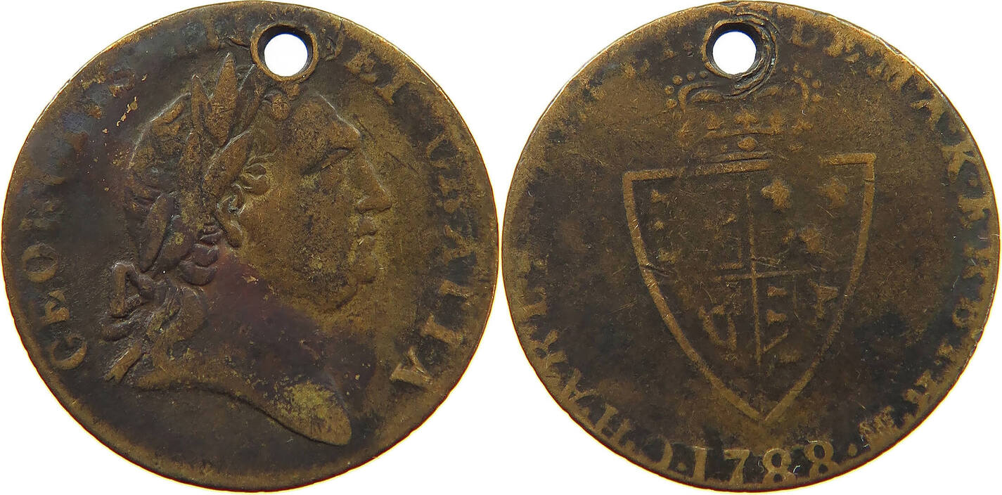 GREAT BRITAIN JETON 1788 GEORGE III. 1760-1820 S | MA-Shops