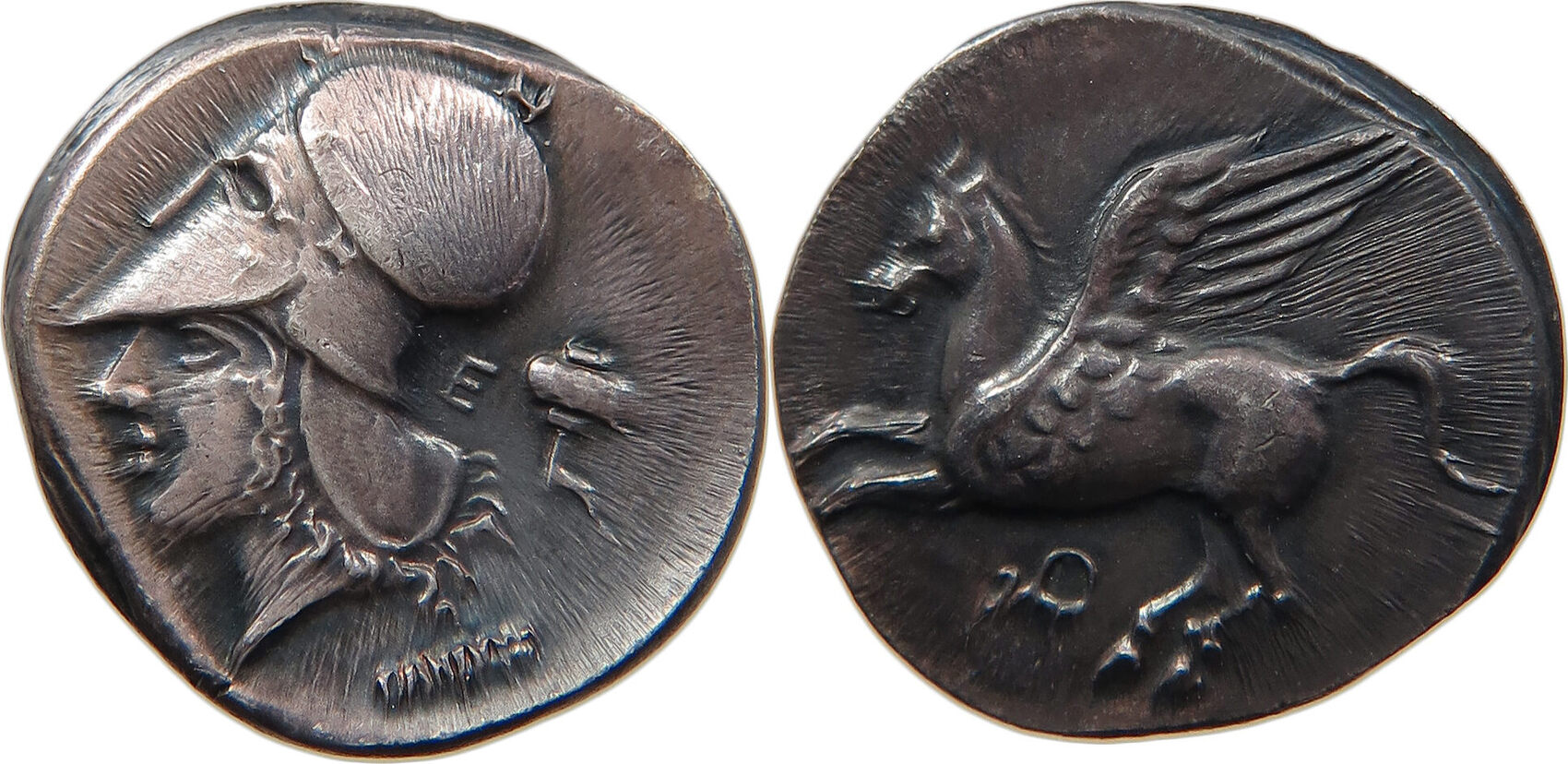 ANCIENT GREECE SILVER FORGERY, RESTRIKE, COPY EF | MA-Shops