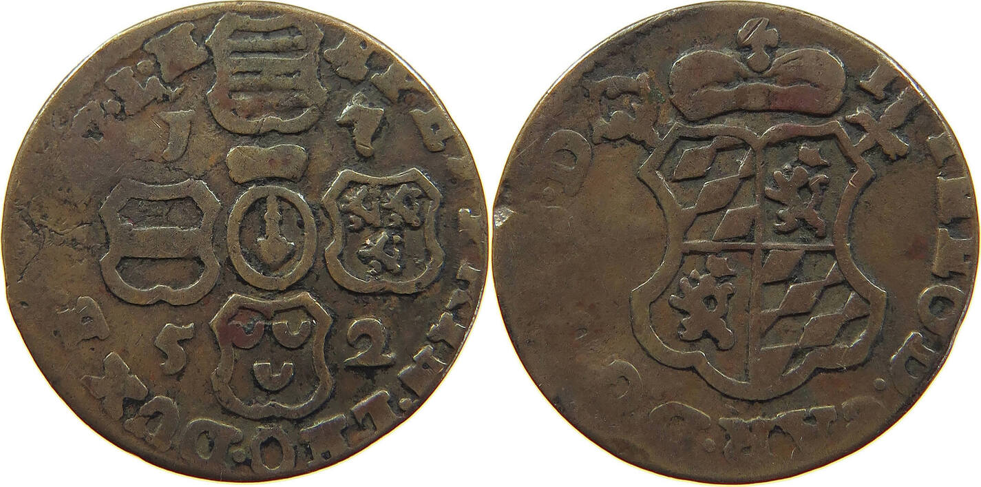 BELGIUM LIEGE LIARD 1752 F-VF | MA-Shops