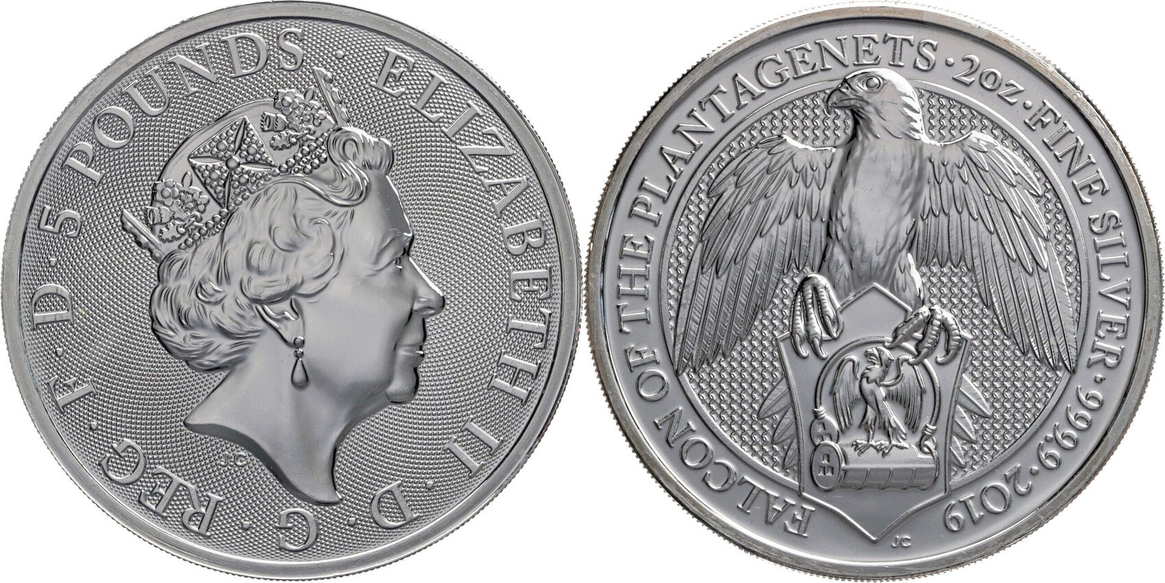 Großbritannien 5 Pfund 2019 Elizabeth II. (1952-2022) - The Queen's ...