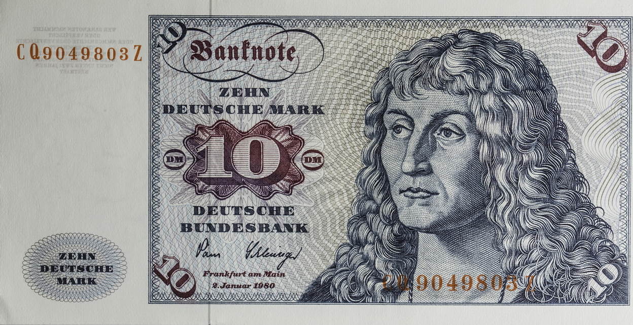 Bundesrepublik Deutschland 10 DM 02.01.1980 Banknote GEM UNC | MA-Shops