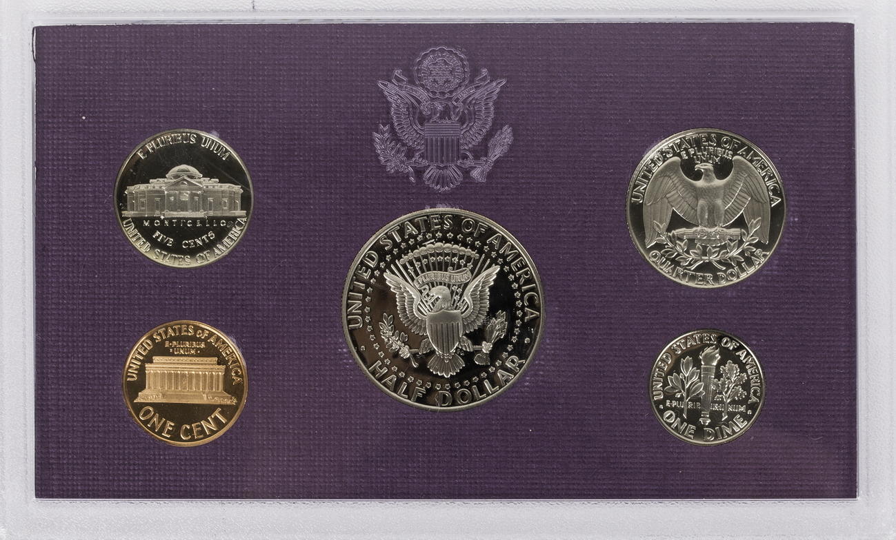 USA 91 cent 1991 Kursmünzensatz (KMS) Proof(gekapselt) | MA-Shops