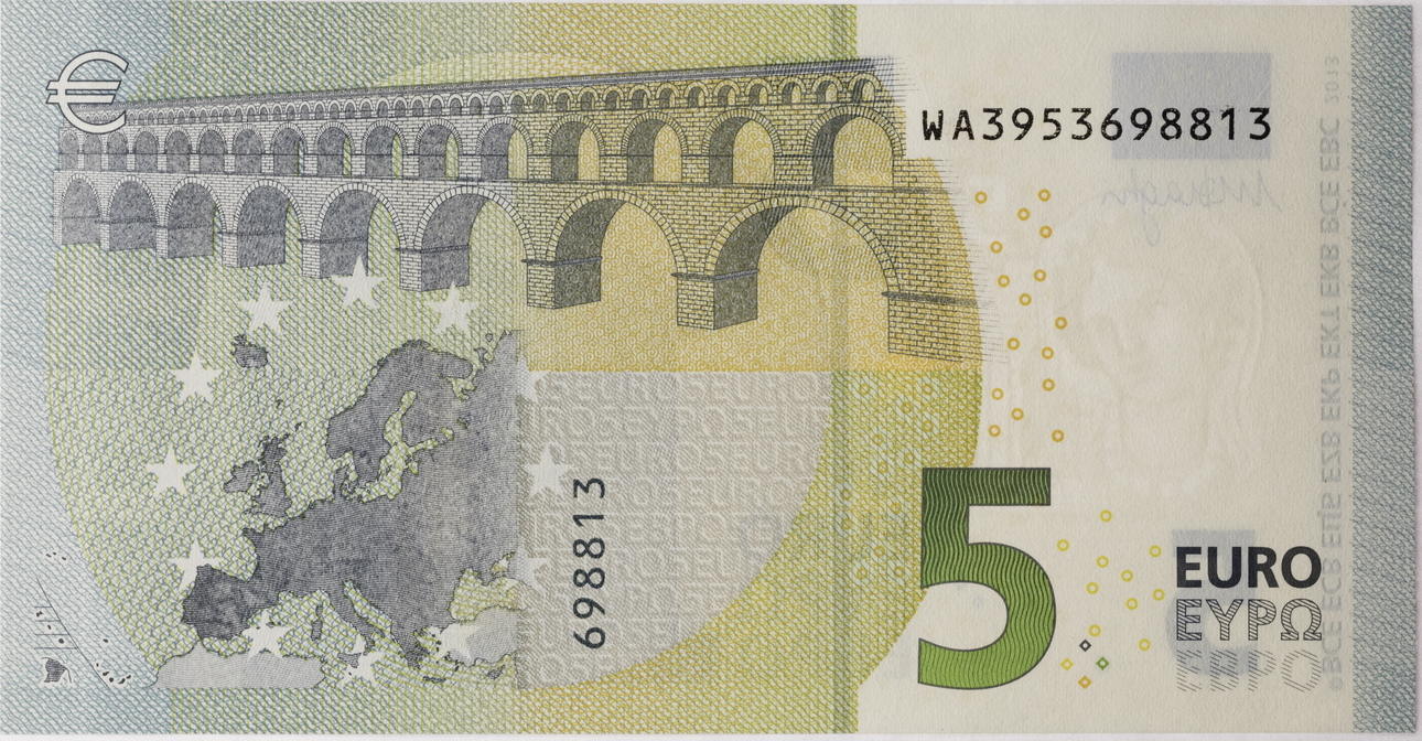 Europa 5 Euro Euro Banknote 2. Serie - Antike (2013) I | MA-Shops