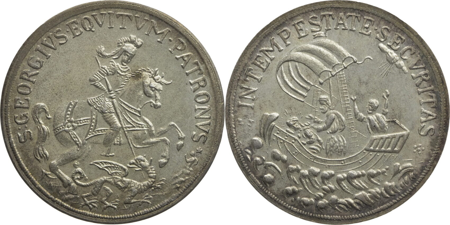 Ungarn Medaille o.J. St. Georg VF-EF | MA-Shops