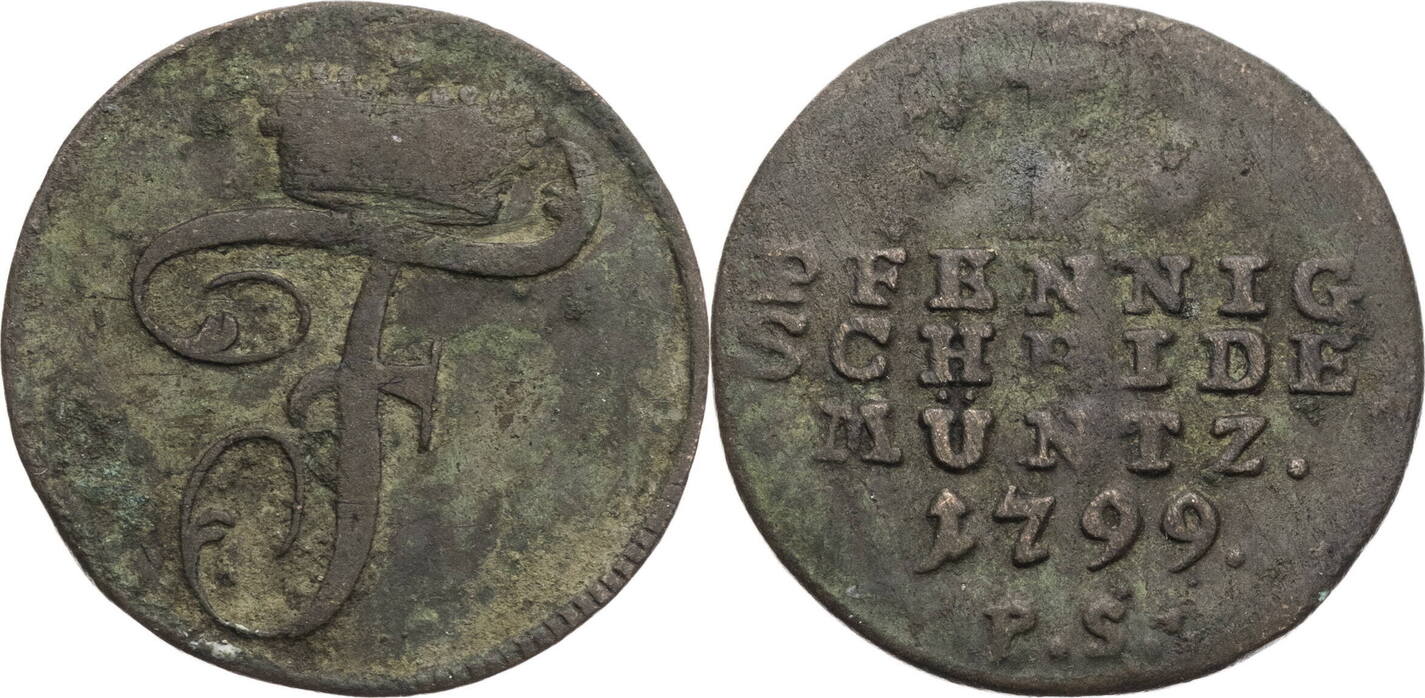 Waldeck Pfennig 1779 PS Friedrich (1763-1812) F | MA-Shops