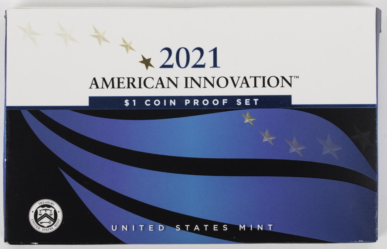 USA 4 x 1 Dollar 2021 $ 1 Coin Proof Set | MA-Shops