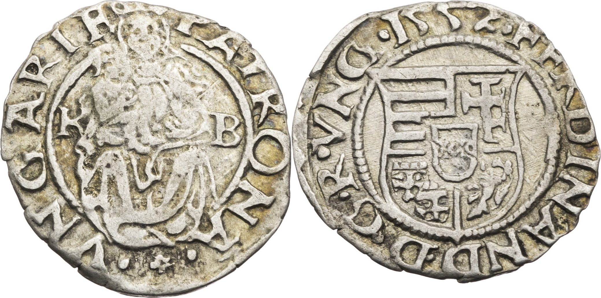 Ungarn Denar 1552 KB Ferdinand I. (1526-1564) | MA-Shops
