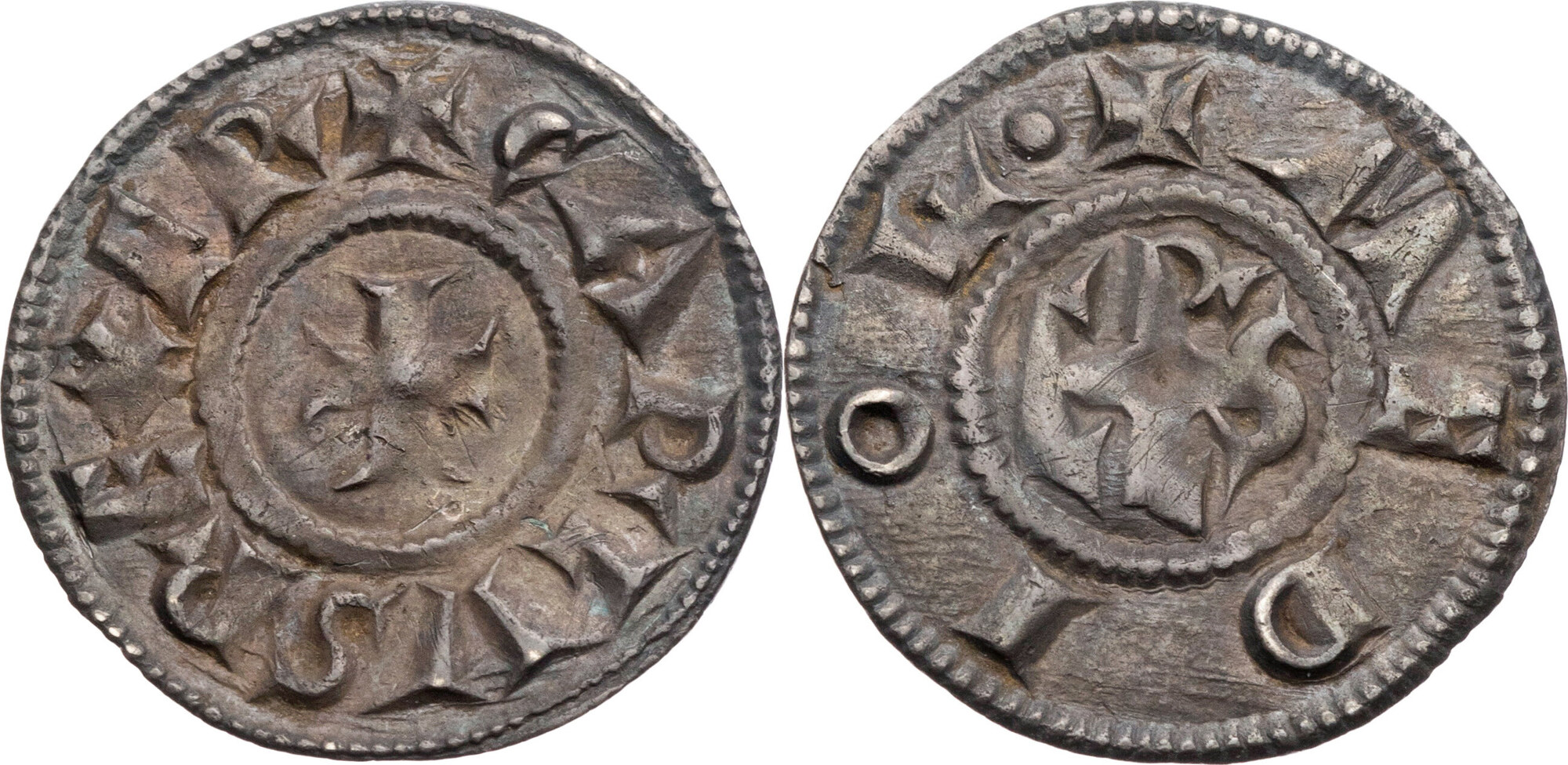 Karolinger Denar 793/4-812 Karl der Große (768-814), Mailand, Kreuz ...
