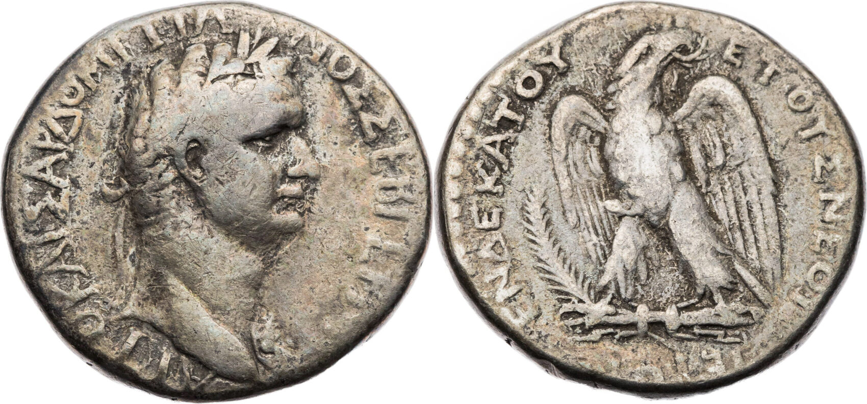 Syrien, Seleucis et Pieria Tetradrachme 91/92 n. Chr. Antiochia am ...