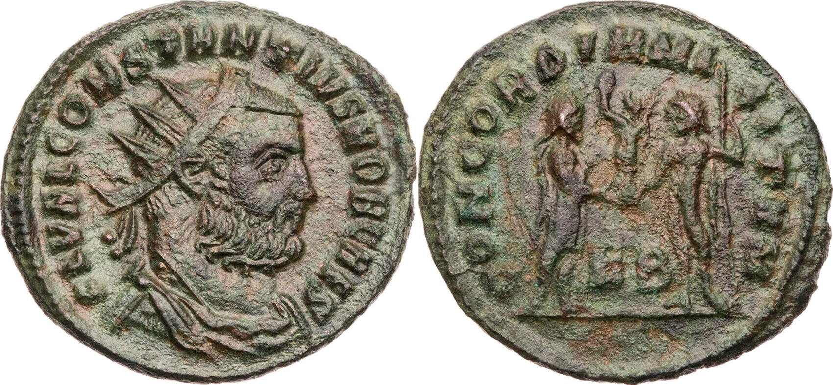 Römische Kaiserzeit Antoninian 295-299 n. Chr. Constantius I. Chlorus ...