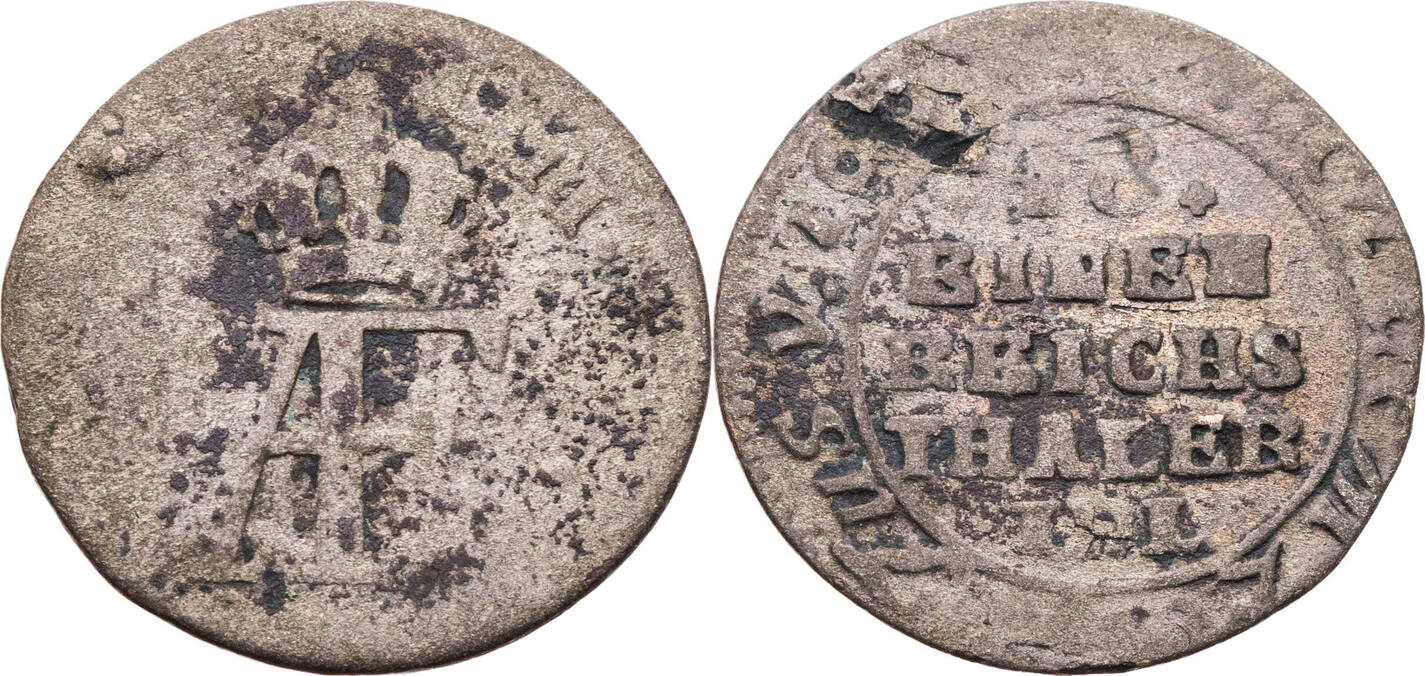 Pommern, unter schwedischer Besetzung 1/48 Taler 1763 IDL Adolf ...