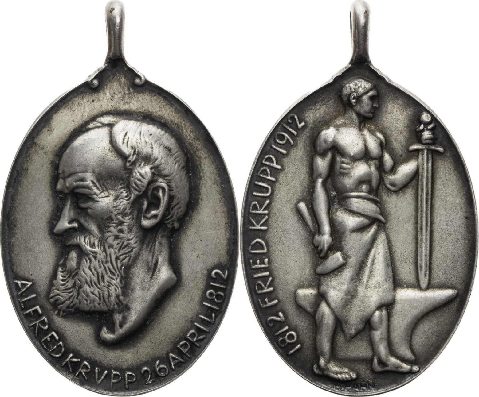Deutschland, Kaiserreich Medaille 1912 Auf den 100. Geburtstag von ...