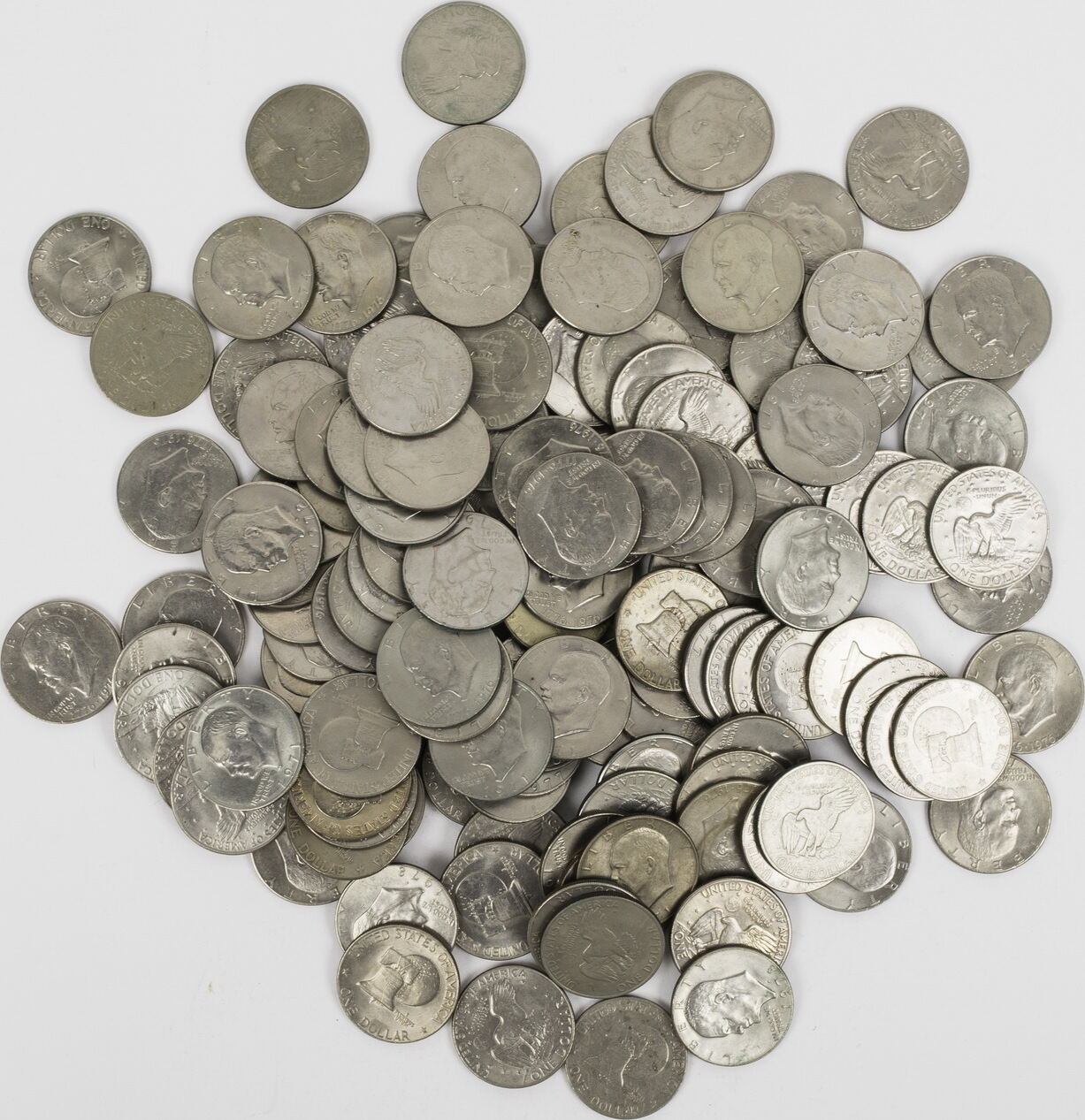 USA 140 Dollar div Lot von 140 Eisenhower Dollar s-vz | MA-Shops