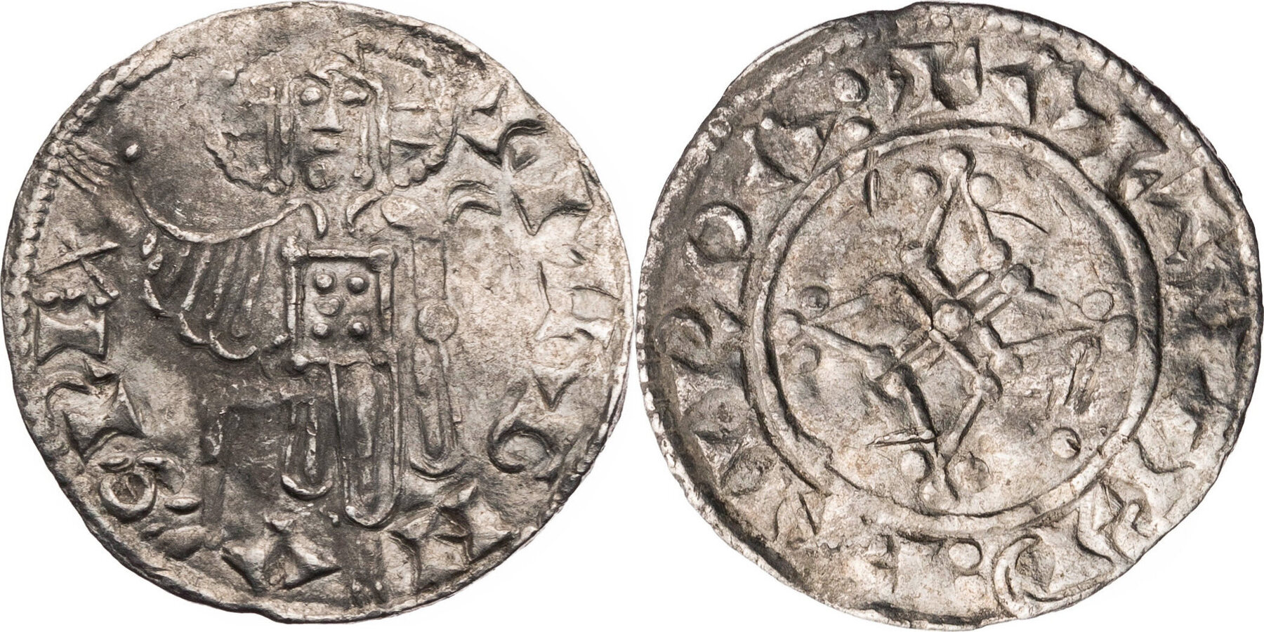 Dänemark Denar o. J. Svend Estridsen, Svein Estridsson, Sven Ulfsson ...