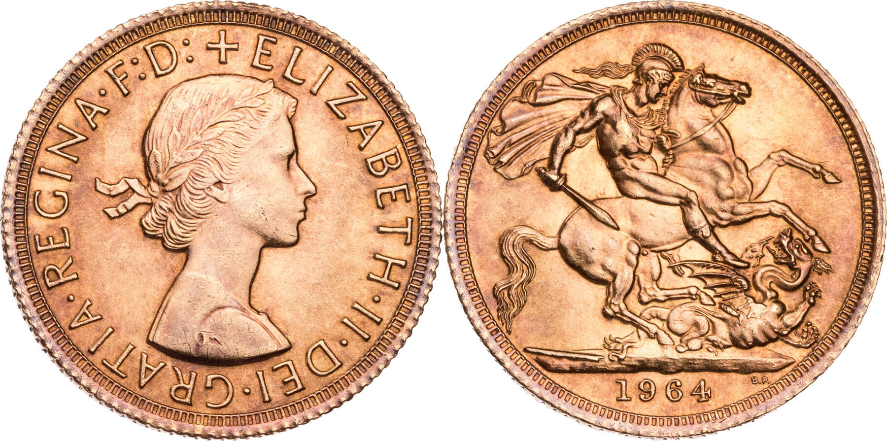Großbritannien 1 Sovereign 1964 Elizabeth II. (1952-2022) - EF | MA-Shops