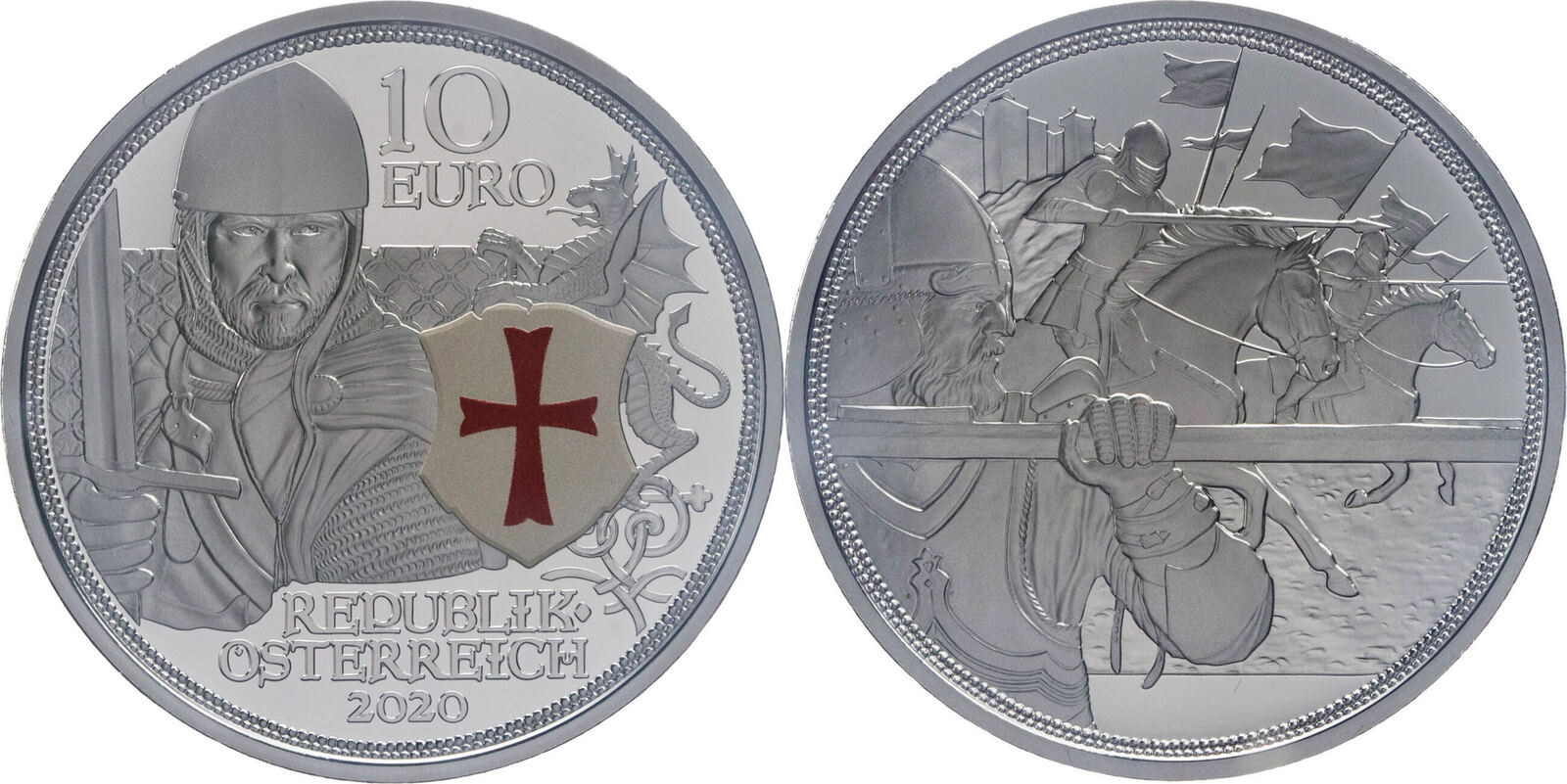 Österreich, 2. Republik 10 Euro 2020 900th anniversary of the Council ...