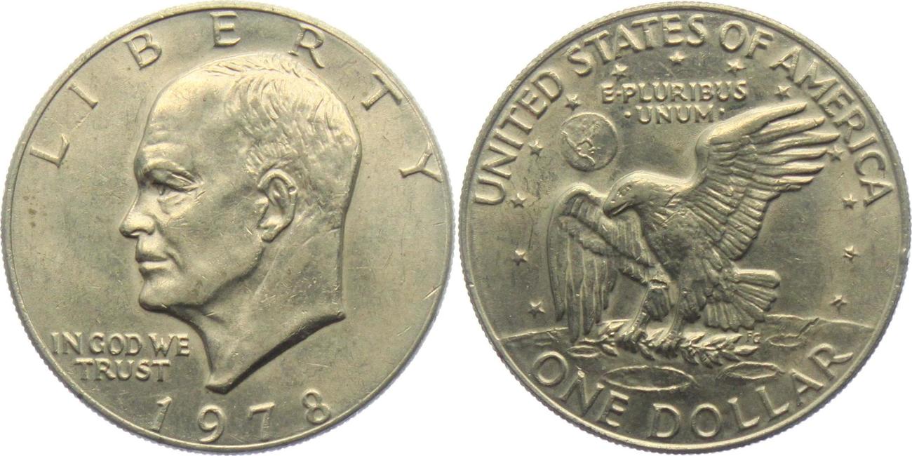 USA 1978 1 Dollar - Eisenhower unc | MA-Shops