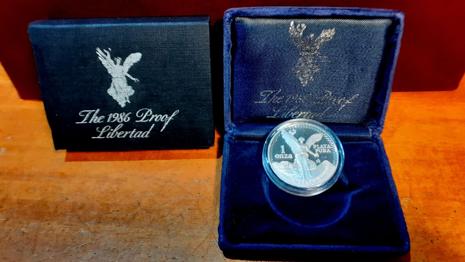 Mexico 1 Onza 1986 Libertad Proof in Box mit Umkarton | MA-Shops