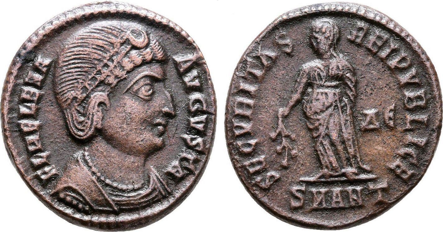 Römisches Kaiserreich Follis 324-329 - Antiochia Helena Augusta (324 ...