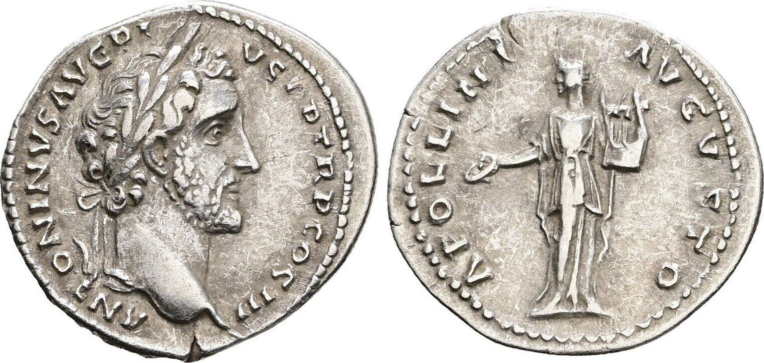 Römisches Kaiserreich Denar 138-161 - Rom Antoninus Pius (138-161) EF | MA-Shops