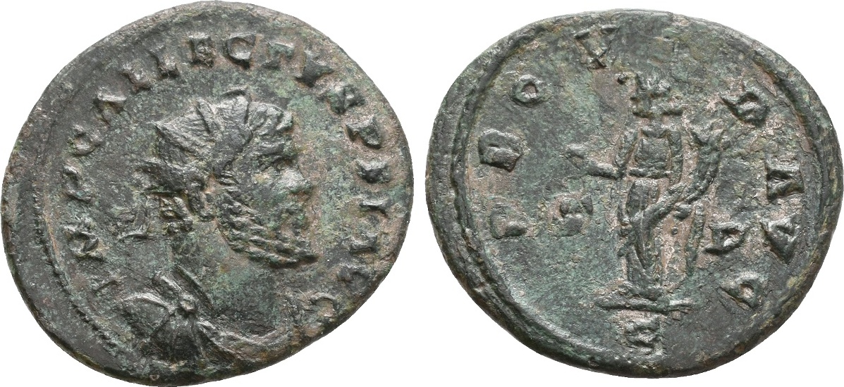 Allectus (293-297) Antoninian 293-296 n. Chr. Münzstätte C, seltene ...
