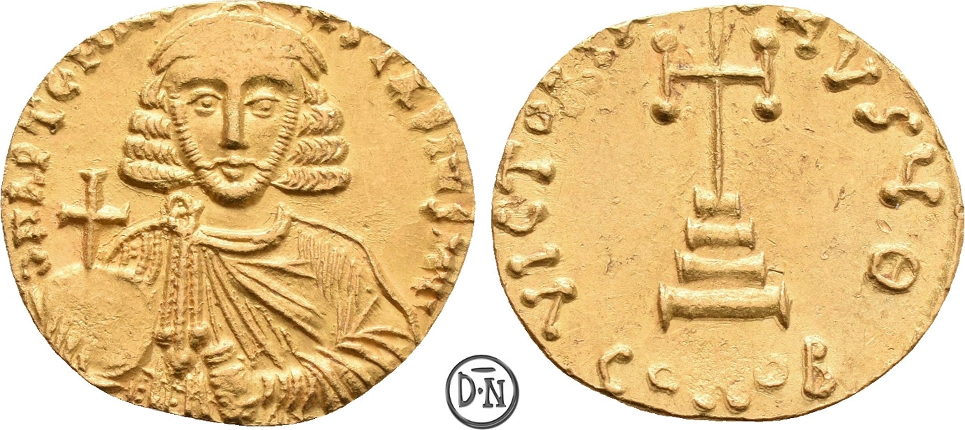 Anastasius II Artemius (713-715) Solidus 713-715 n. Chr ...