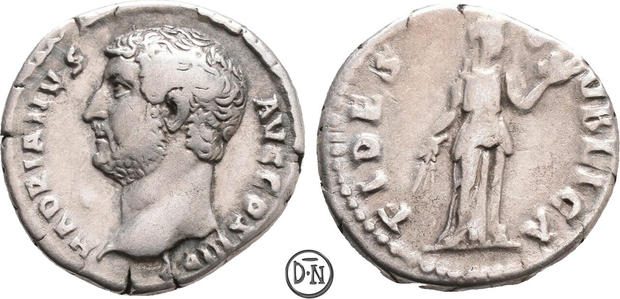 Hadrian (117-138) Denar 136 n. Chr. Roma, Kopf / Bonus Eventus, gutes ...