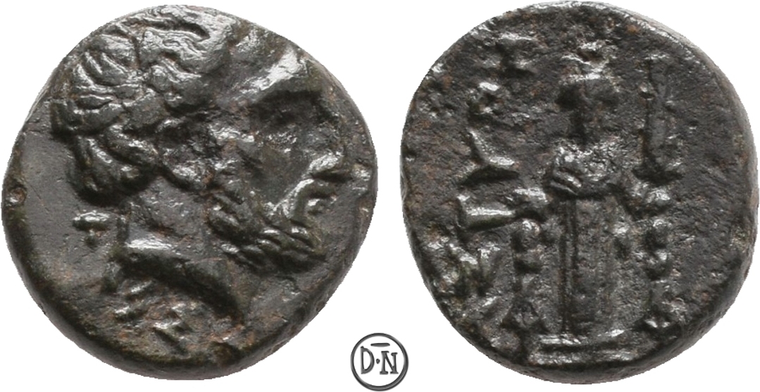 Satrap Tissaphernes (413-408/400-395) Bronze ca. 400-395 v. Chr. Kopf ...