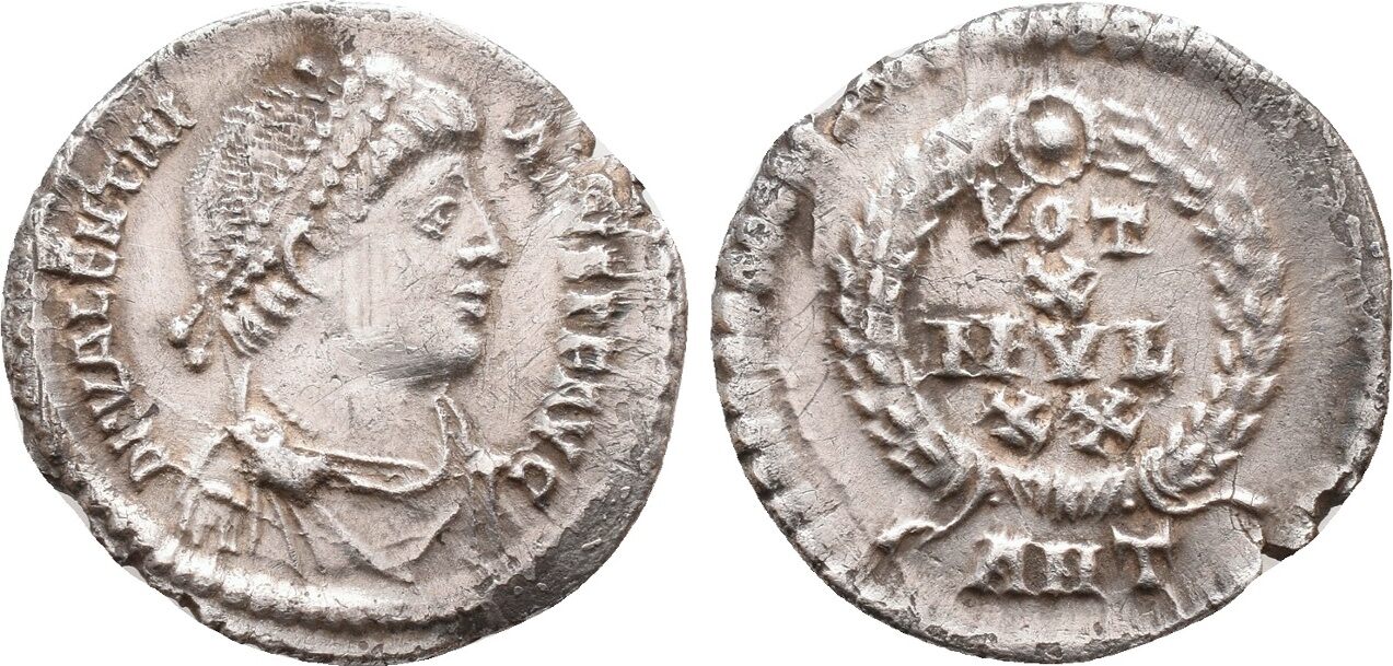 Valentinianus I Siliqua 367-375 n. Chr. Antiochia fss | MA-Shops