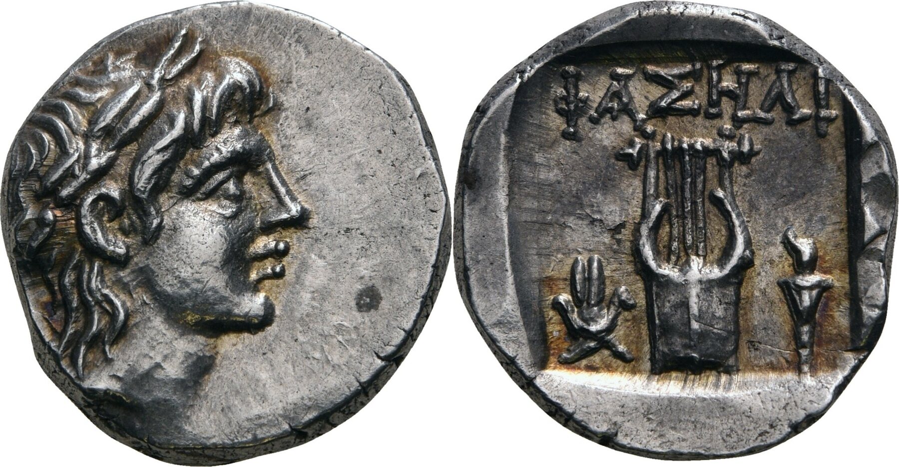 Lycia Drachme 1. Jh. v. Chr. Phaselis AU | MA-Shops
