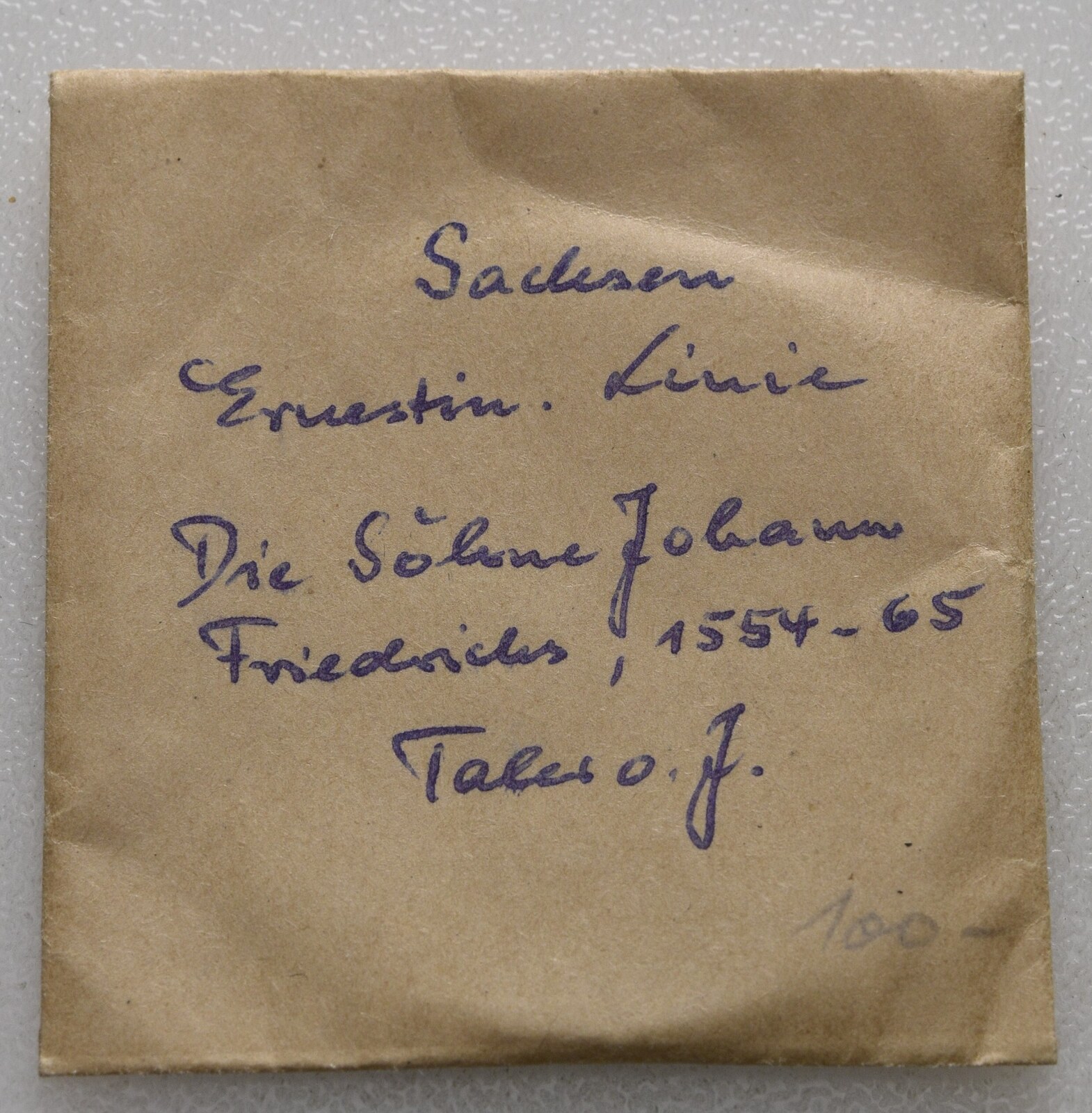 Sachsen Taler, Saalfeld o. J. Johann Friedrich II., Johann Wilhelm ...