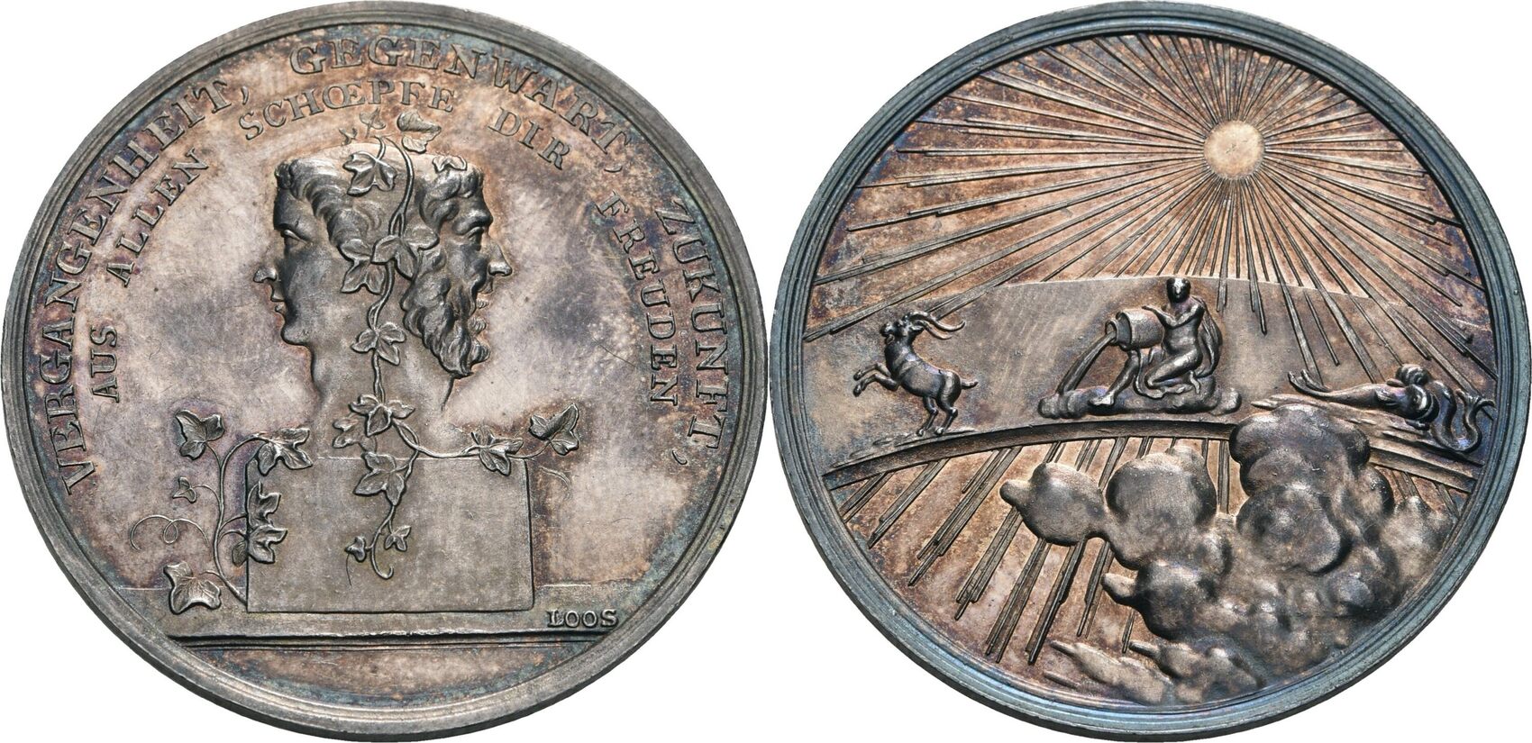 Preußen, Berlin Silbermedaille o. J. (um 1800) Stempel von Friedrich ...