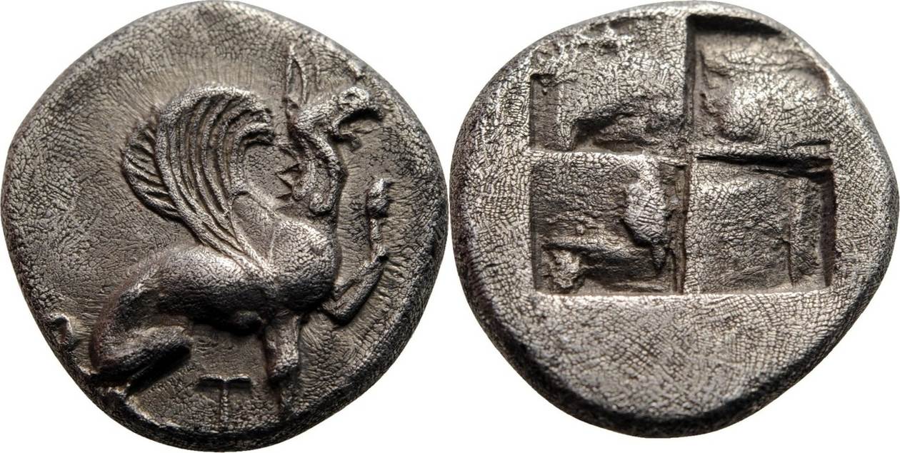 Ionien AR-Trihemiobol 5. Jh. v. Chr. Teos VF+ | MA-Shops