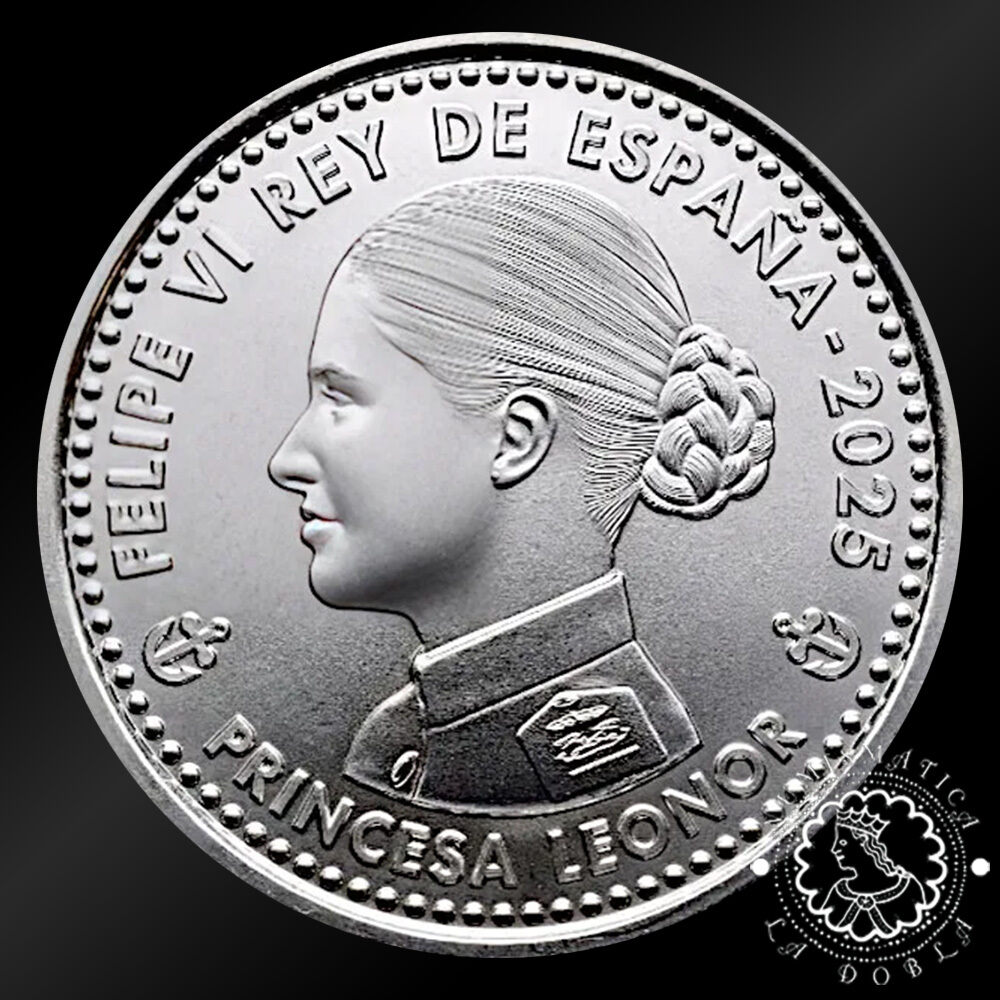 Spain 2025 40 EUROS – Official Coincard – Leonor – Juan Sebastián ...