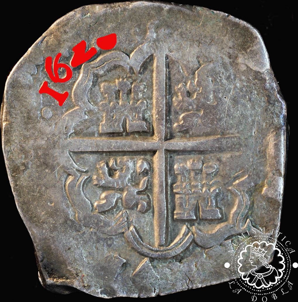 SPAIN 8 REALES 1620 - Philip III - Sevilla - G - (2 known coins) VF30 ...
