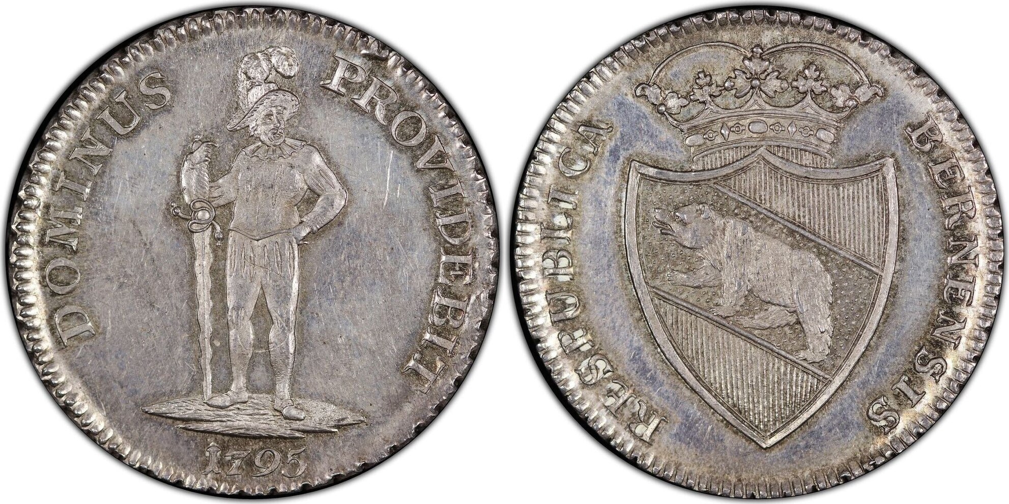 Taler 1795 SUISSE Bern splendide à Fleur de coin PCGS MS63 Prooflike ...