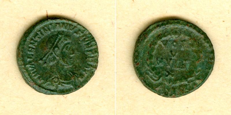 Antikes Rom Flavius VALENTINIANUS II. AE4 Kleinbronze ss-vz selten [378 ...