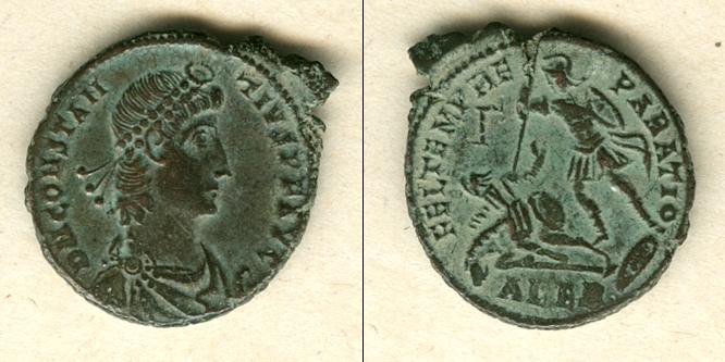 Antikes Rom Maiorina Flavius Julius CONSTANTIUS II. f.vz selten [351 ...