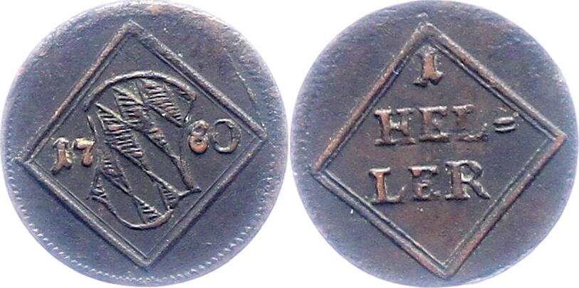 Bayern Heller 1793 Karl Theodor 1777-1799. VF | MA-Shops