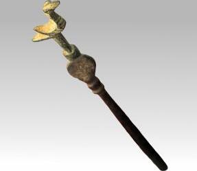 Roman Empire 100 A.D.-400 A.D. Ancient Roman Figurine, instrument ...