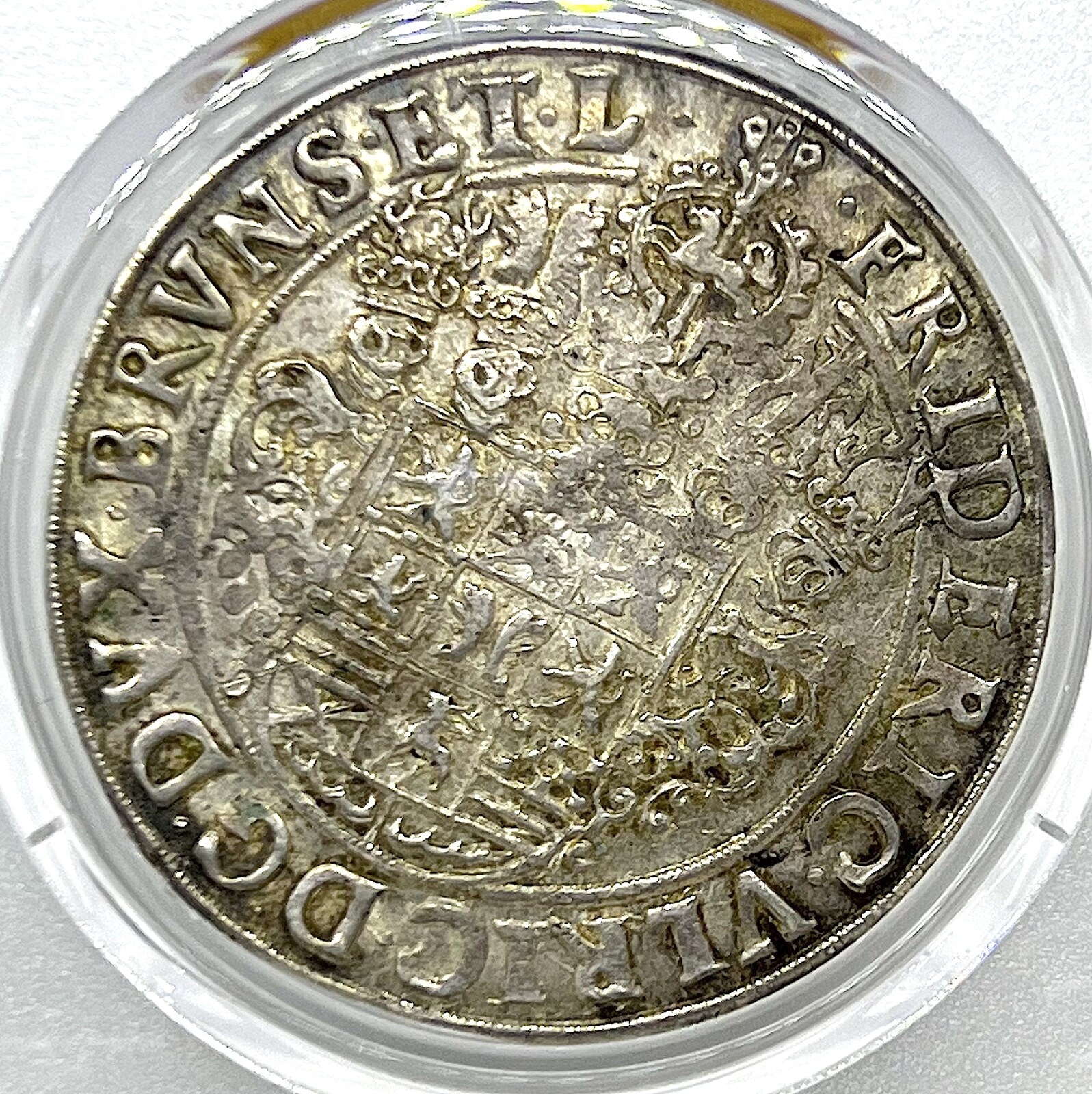 Brunswick-Wolfenb. German State Brunswick-Wolfenbuttel 1635 Taler Coin ...