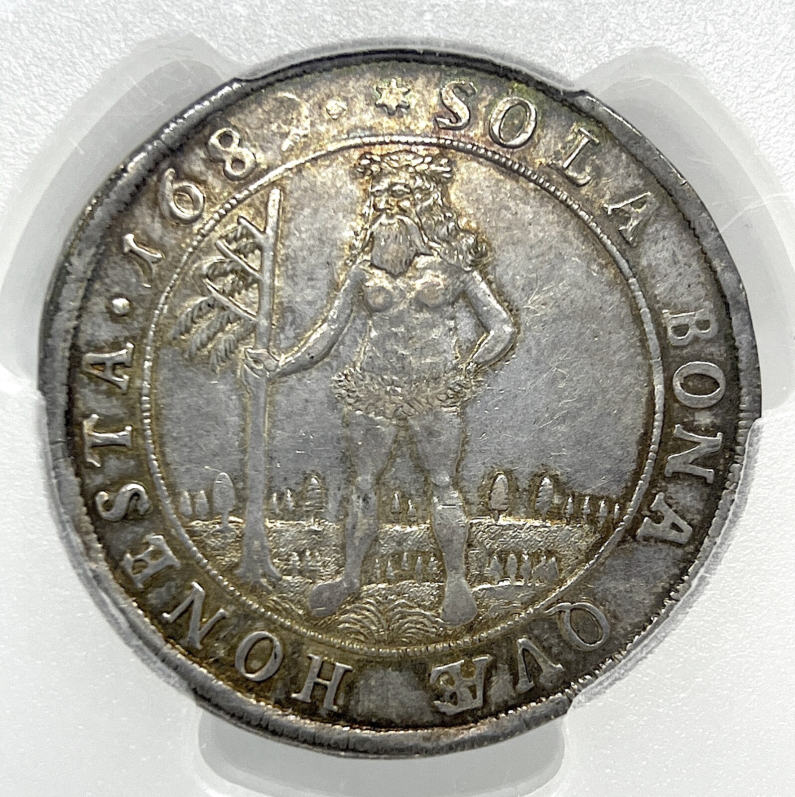 Bruns-Cal-Han German State Brunswick-Luneburg 1689 Taler Coin Thaler PCGS MS62 VZ/STG TOP POP ...