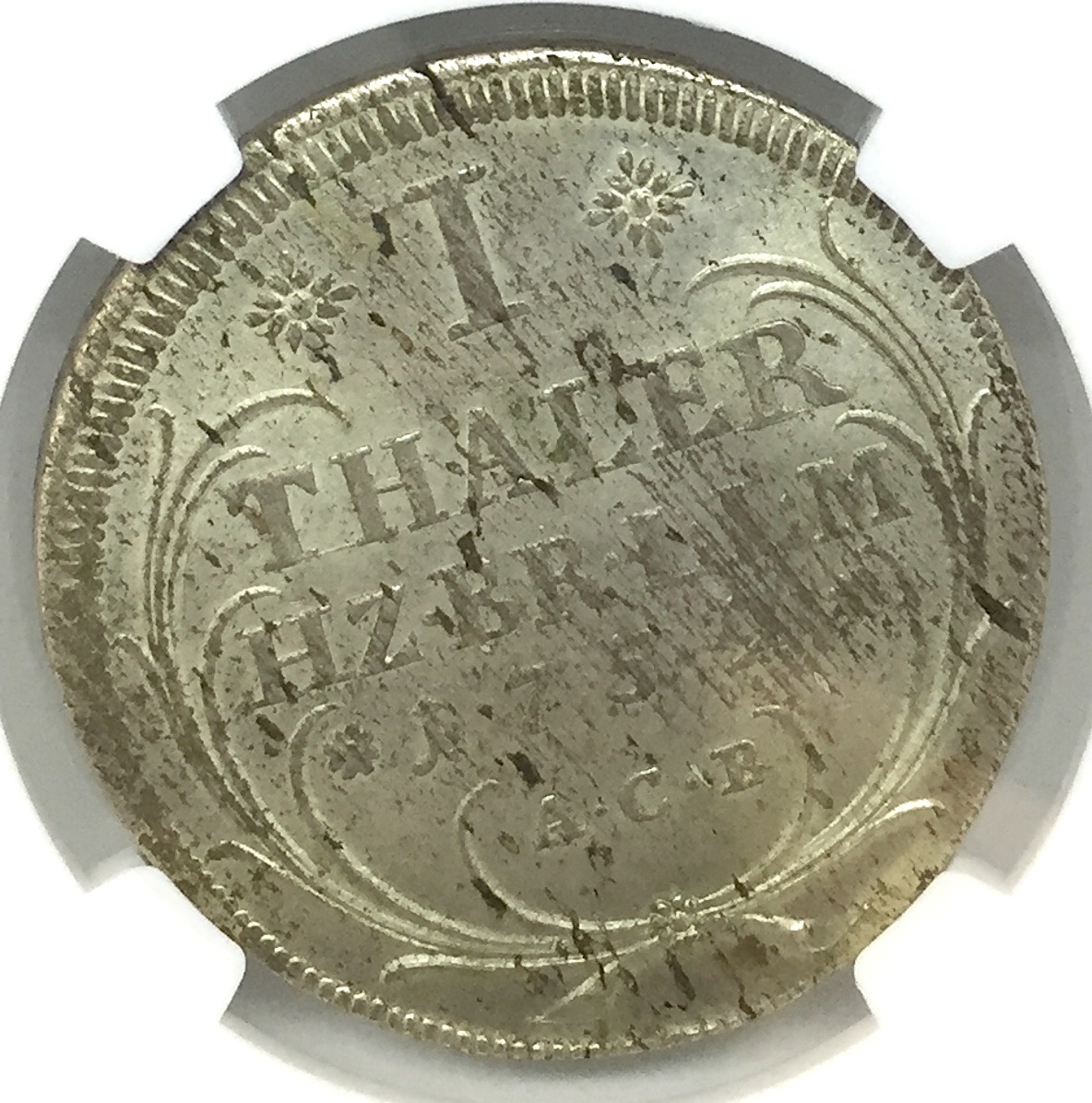 GERMANY 1759 ACB German States Brunswick-Wolfenbuttel 1759 Taler Coin ...