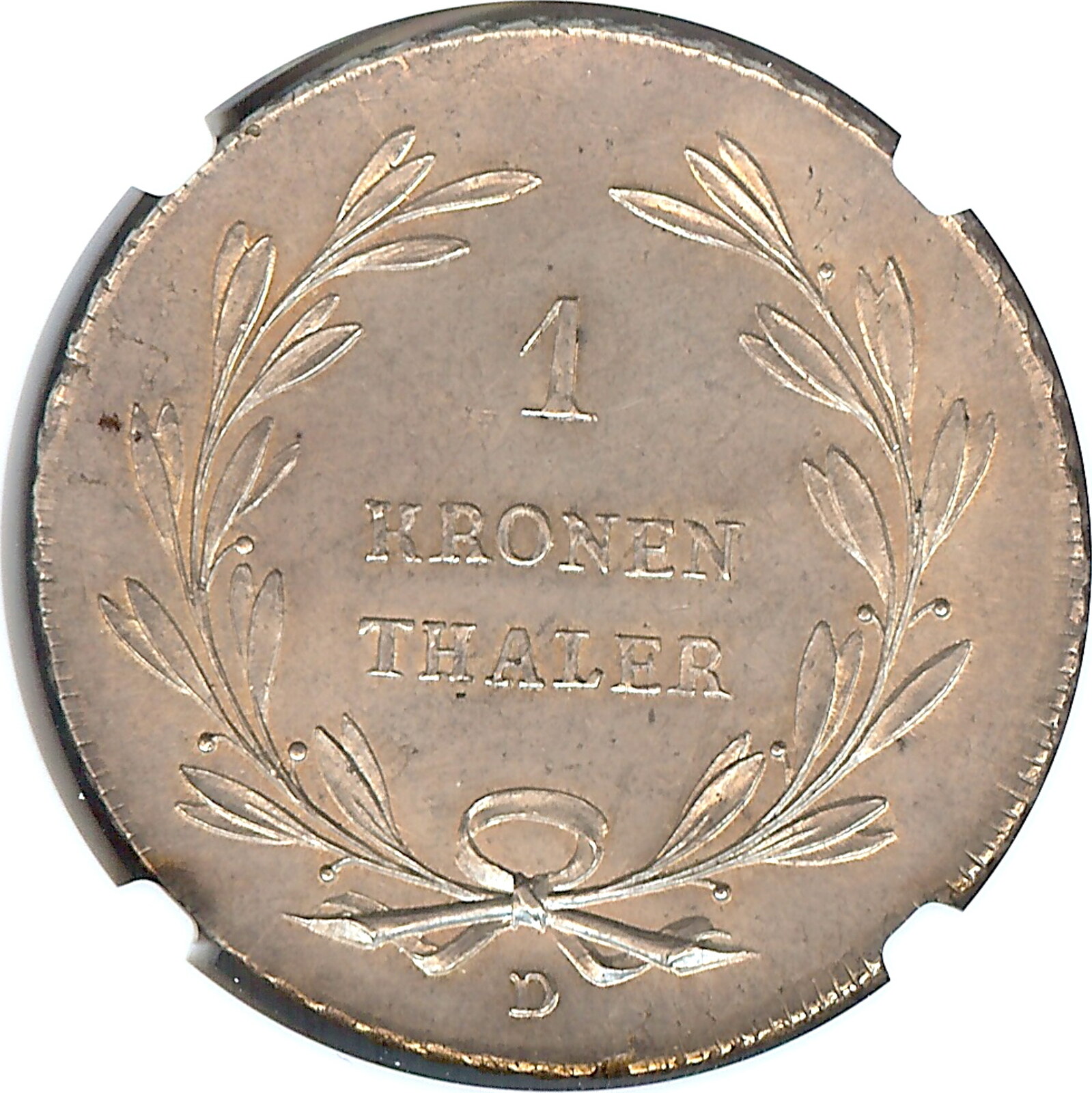 GERMANY German States Baden 1816 Taler Coin Thaler NGC MS 63 VZ/STG ...