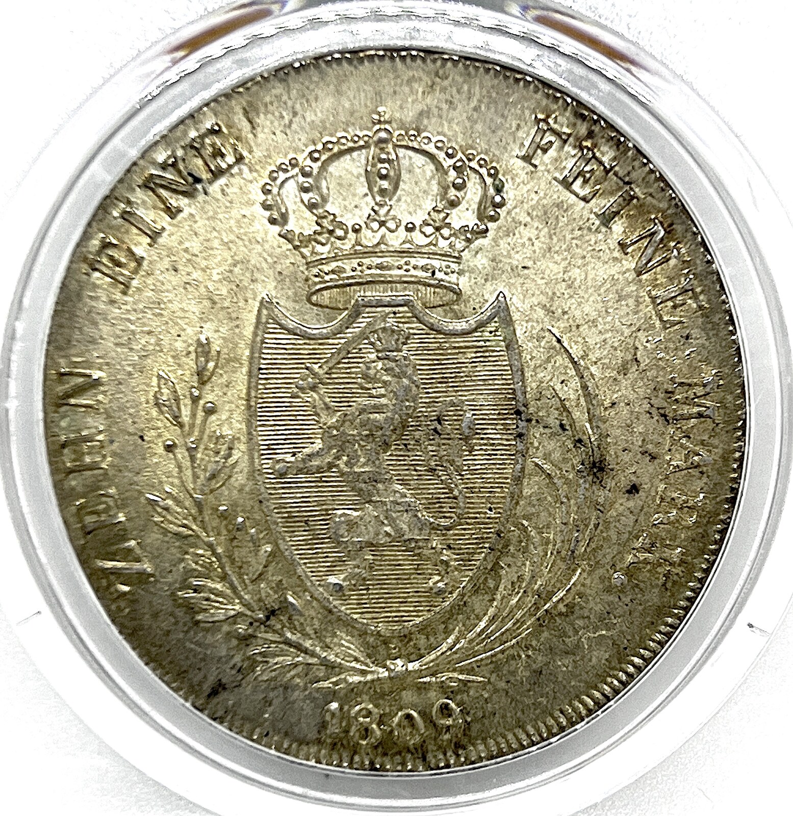 Hess-Darm German States Hesse-Darmstadt 1809L Taler Coin Thaler PCGS ...