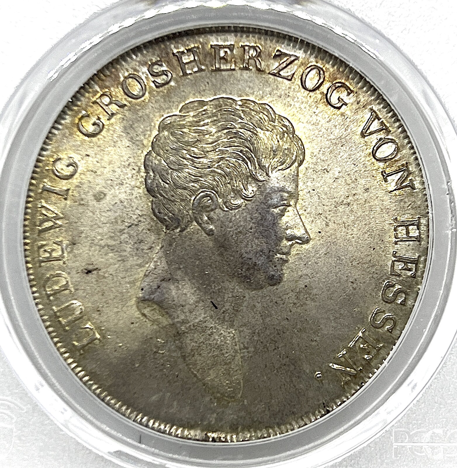 Hess-Darm German States Hesse-Darmstadt 1809L Taler Coin Thaler PCGS ...