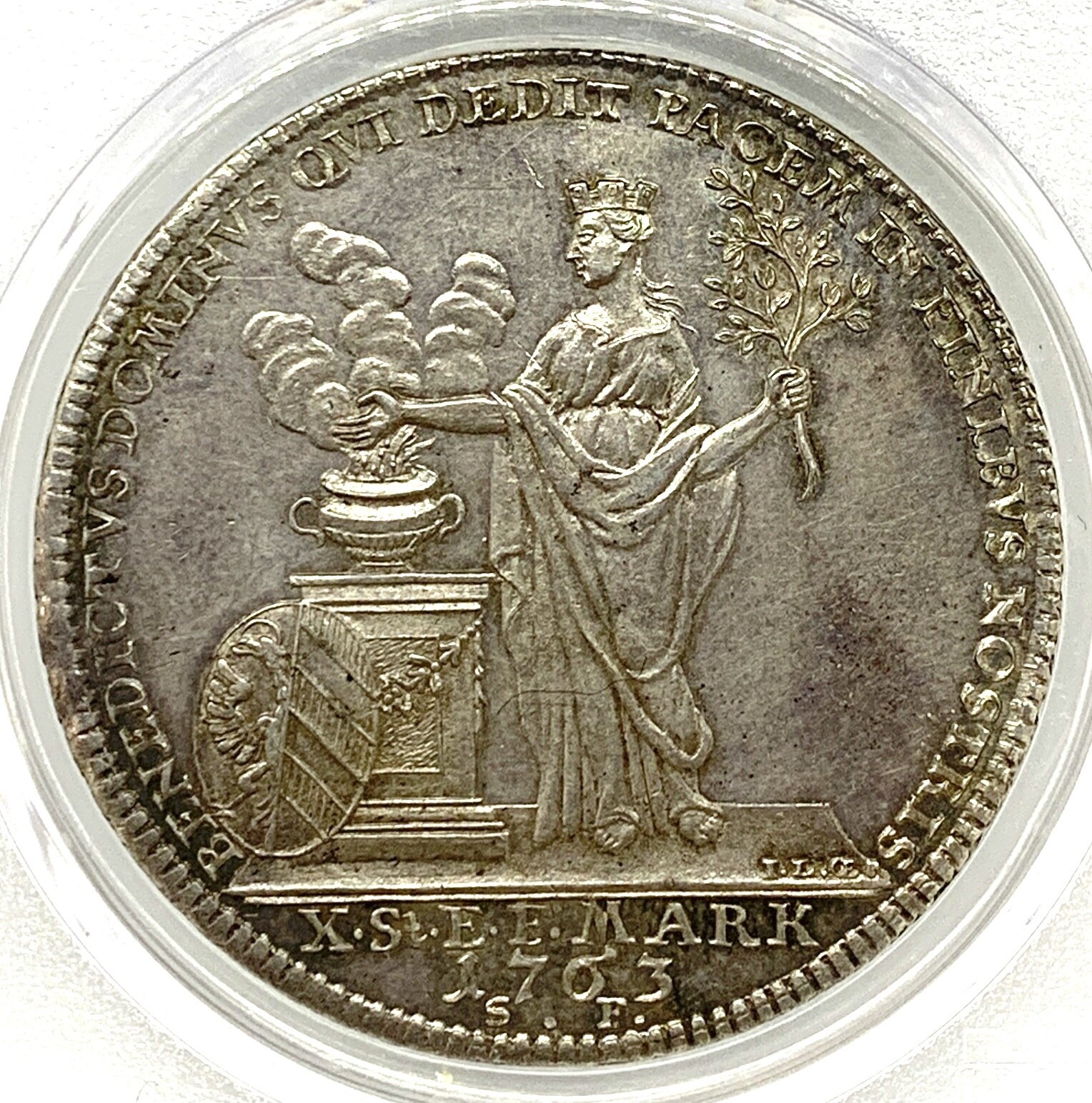 Nurnberg German States Nuremberg 1763 Taler Coin Thaler PCGS MS62 Taler ...