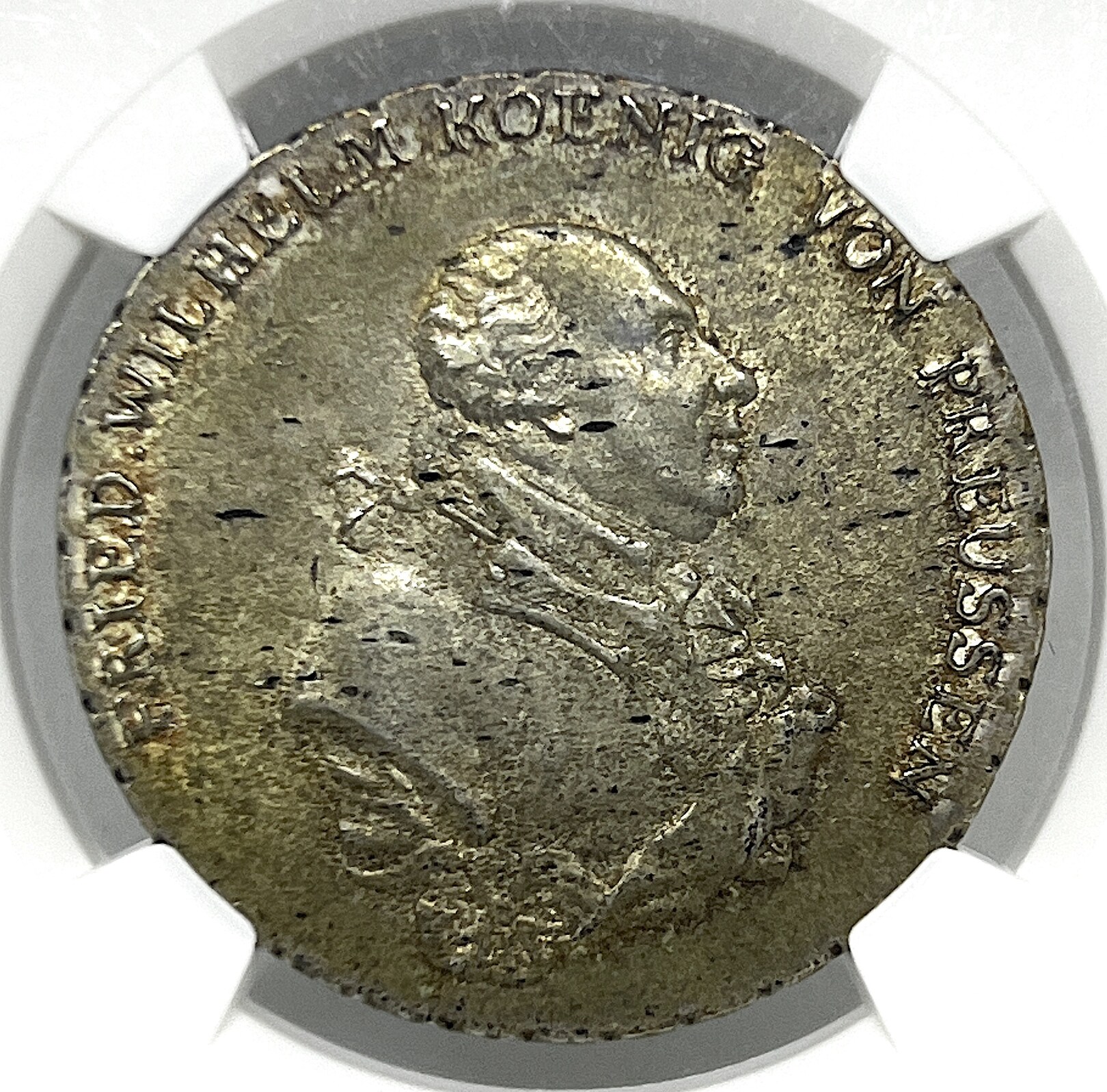GERMANY 1793E German States Prussia 1793 E Taler Coin Thaler NGC MS 62 ...